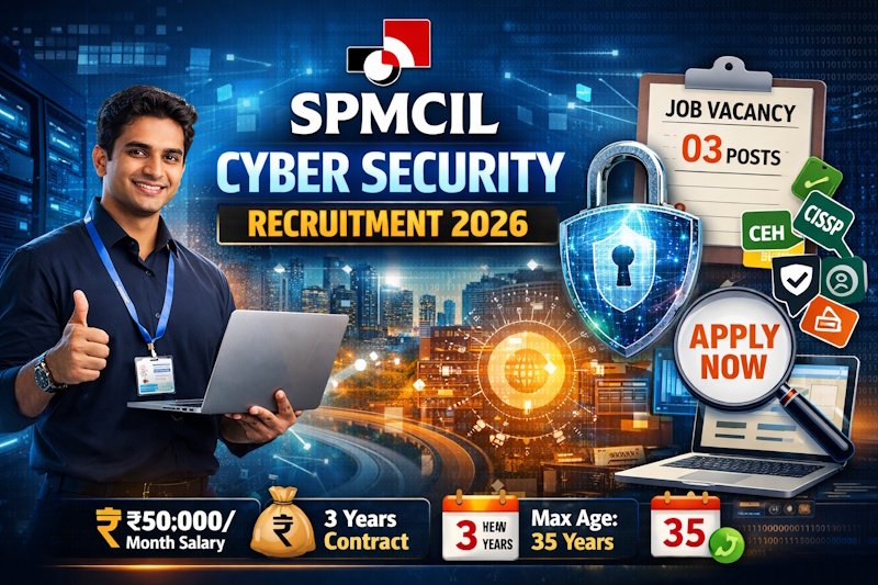 SPMCIL Young Professional Recruitment 2026 – Apply Online for Cyber ...